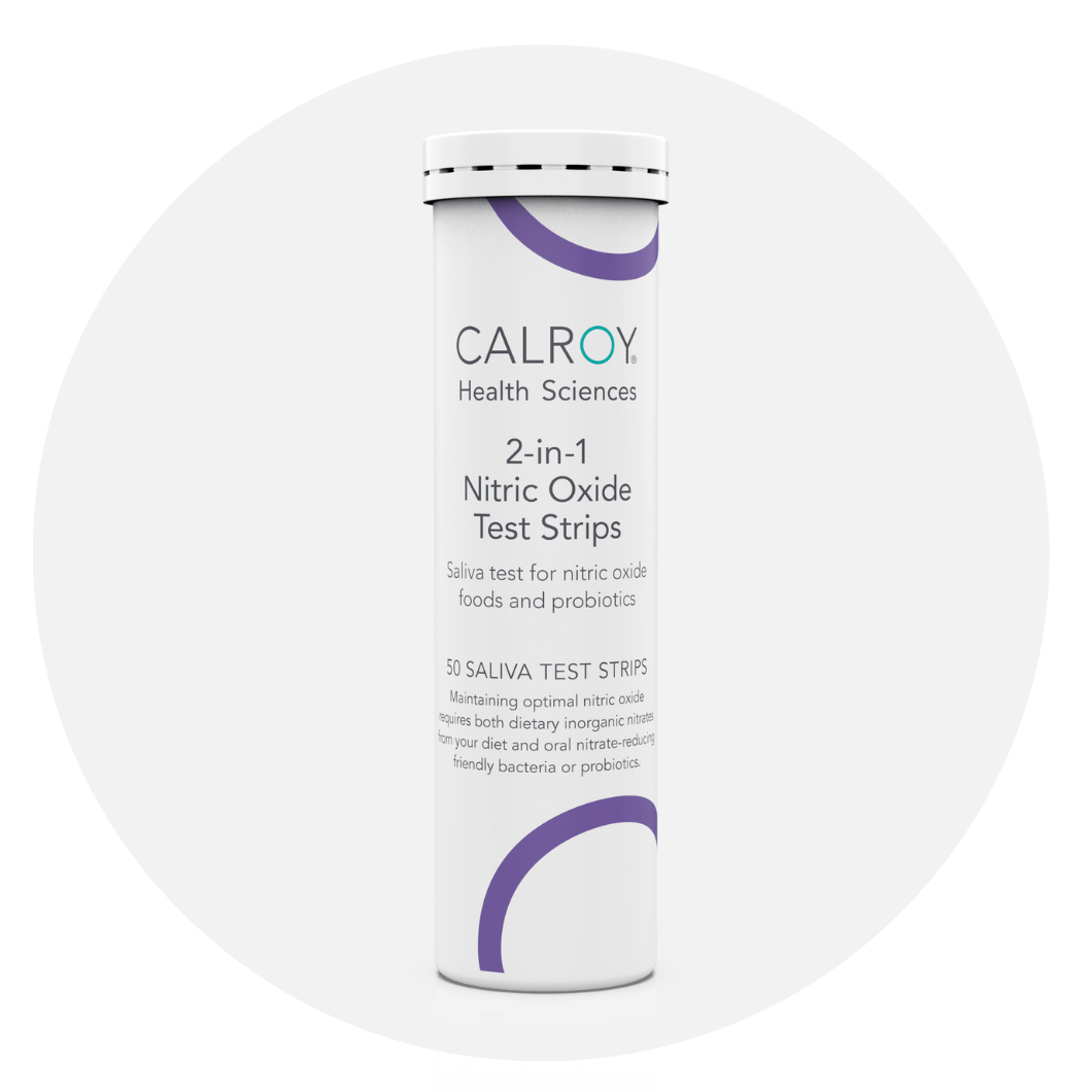 2-in-1 Nitric Oxide Test Strips • Calroy Health Sciences